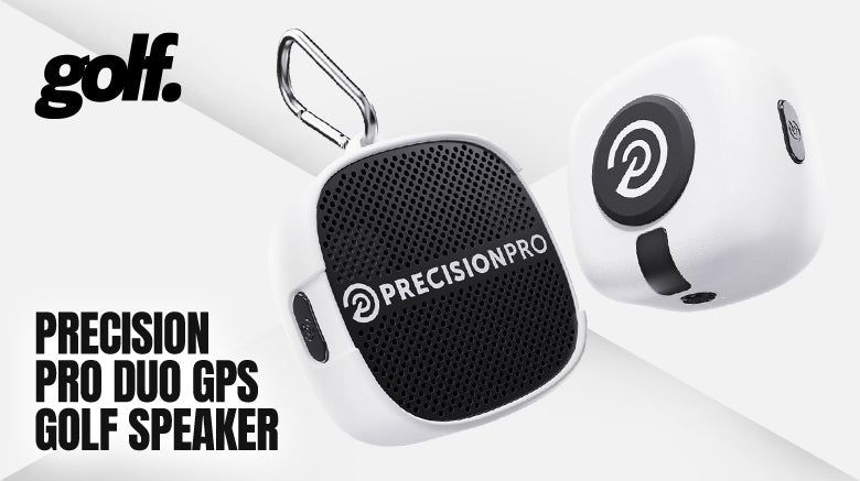 Precision Pro Duo GPS Golf Speaker - Enhances Your Game