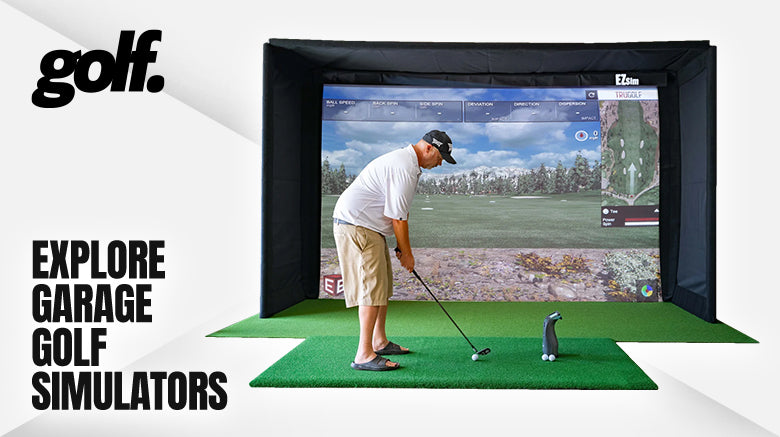 Garage Golf Simulators - Complete DIY Guide & Packages